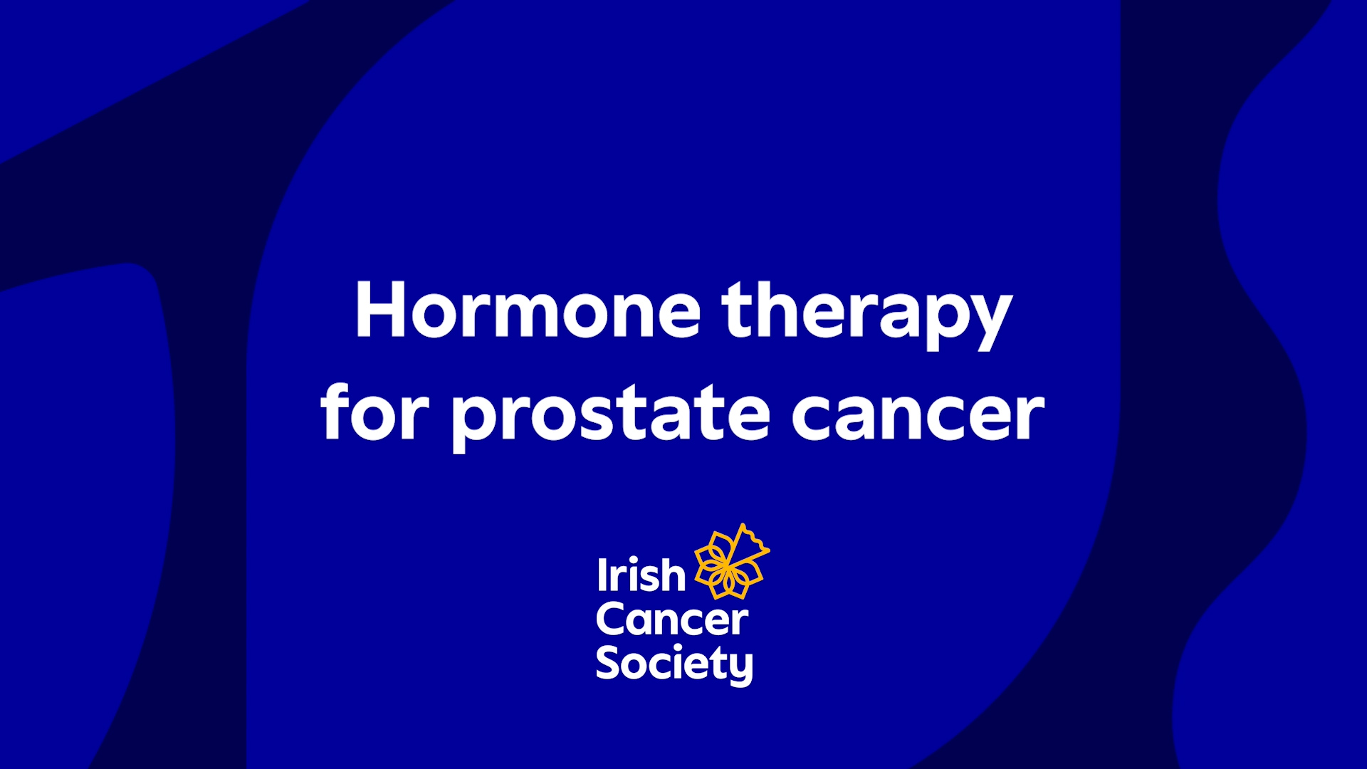Hormone therapy for prostate cancer 7: Support | Irish Cancer Society